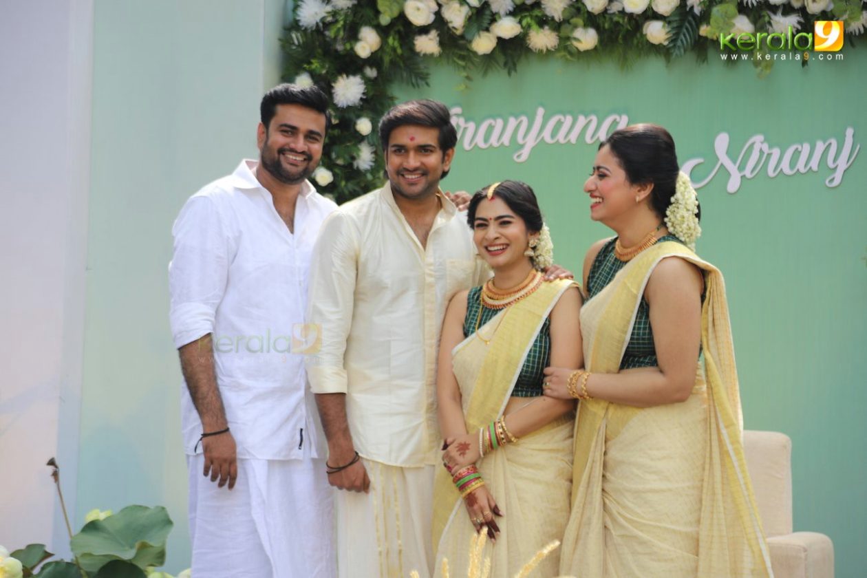Maniyanpilla Raju Son Niranjan Raju Wedding Photos - Kerala9.com