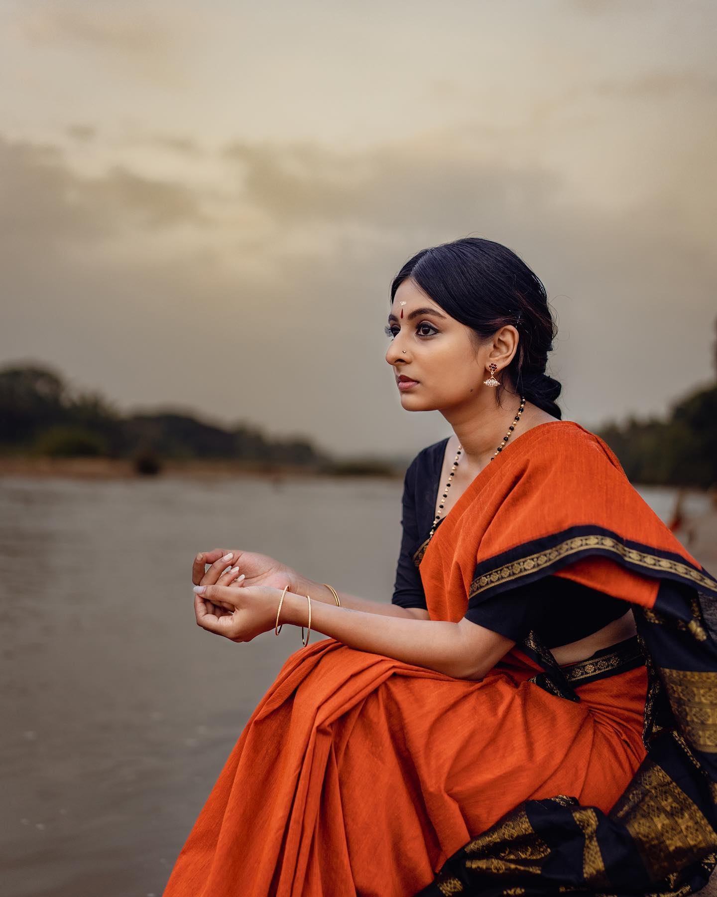 Esther Anil In Saree Photos Latest Images - Kerala9.com