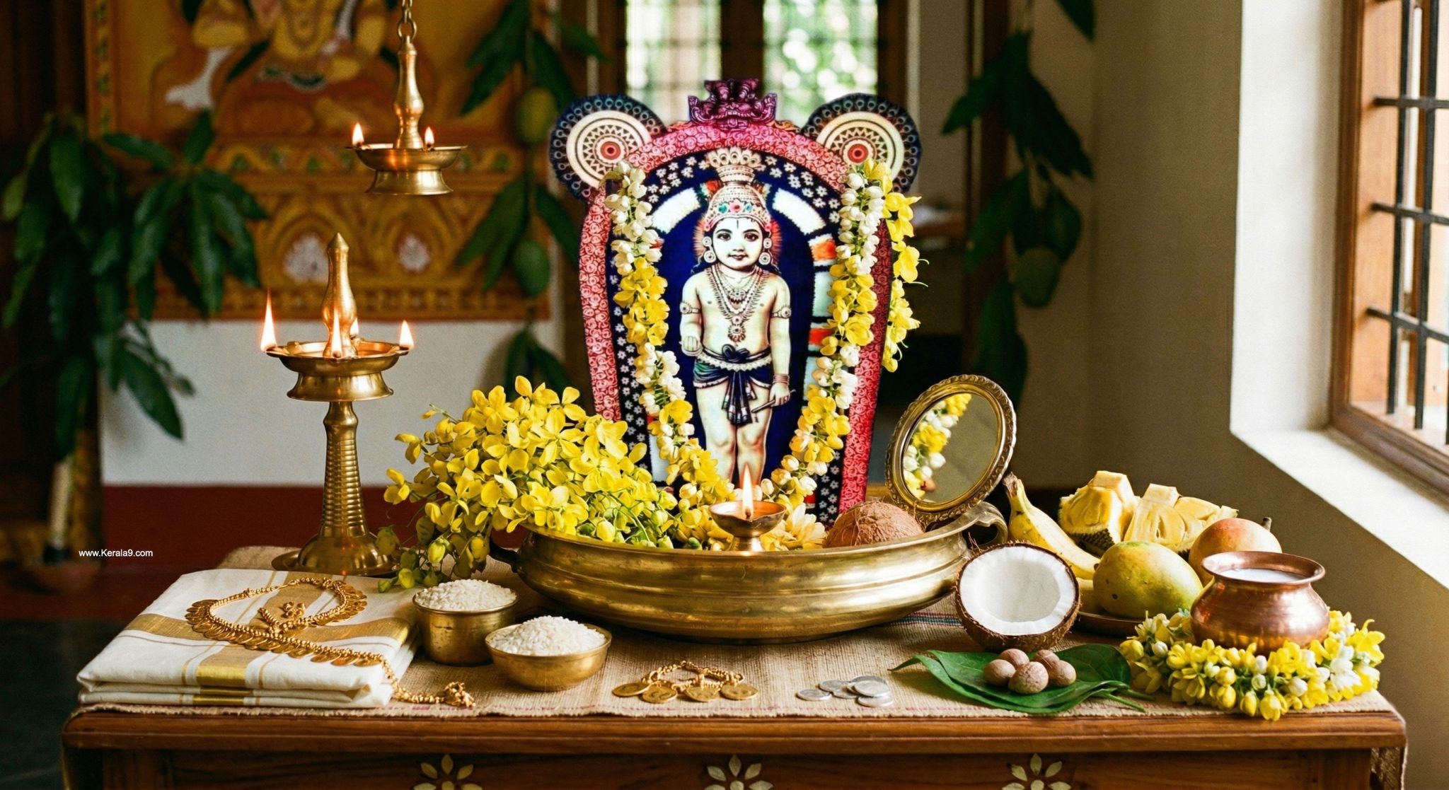 Happy Vishu 2026: HD Vishu Kani Photos, Wallpapers, and WhatsApp Status ...
